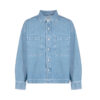 MFPEN Cut Off Denim Jacket - Light Blue | TheRoom MFPEN Cut Off Denim Jacket - Light Blue | TheRoom