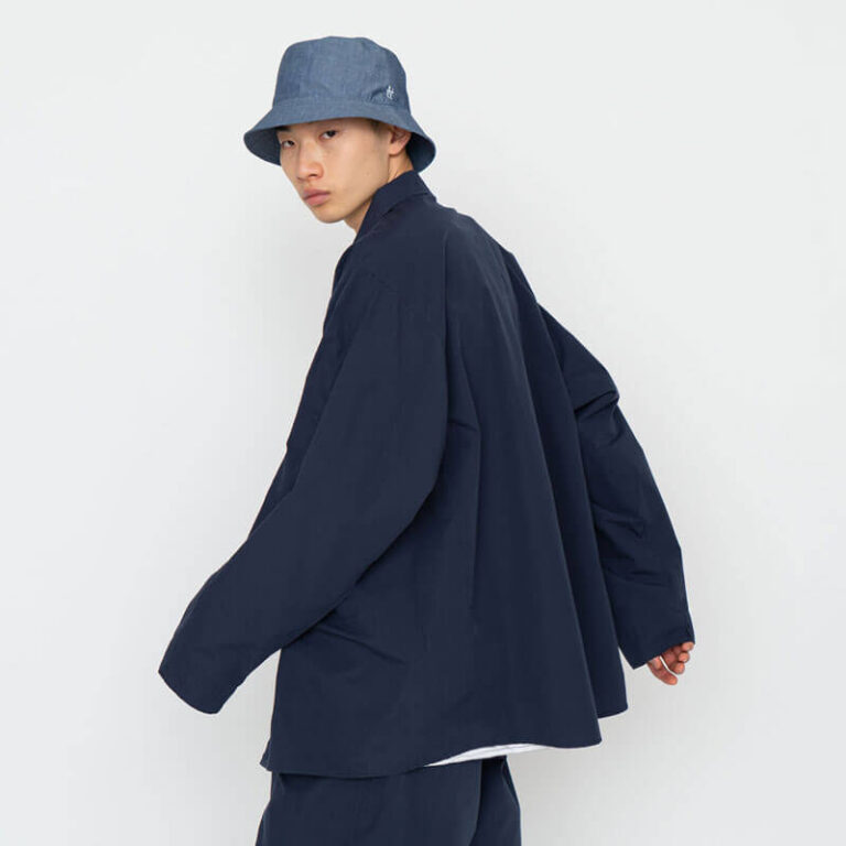 NANAMICA Odu Jacket - Dark Navy | THEROOM