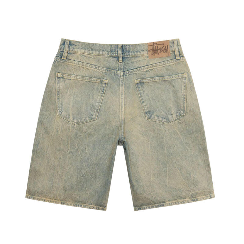 STUSSY Denim Big Ol' Short - Sand Wash | TheRoom