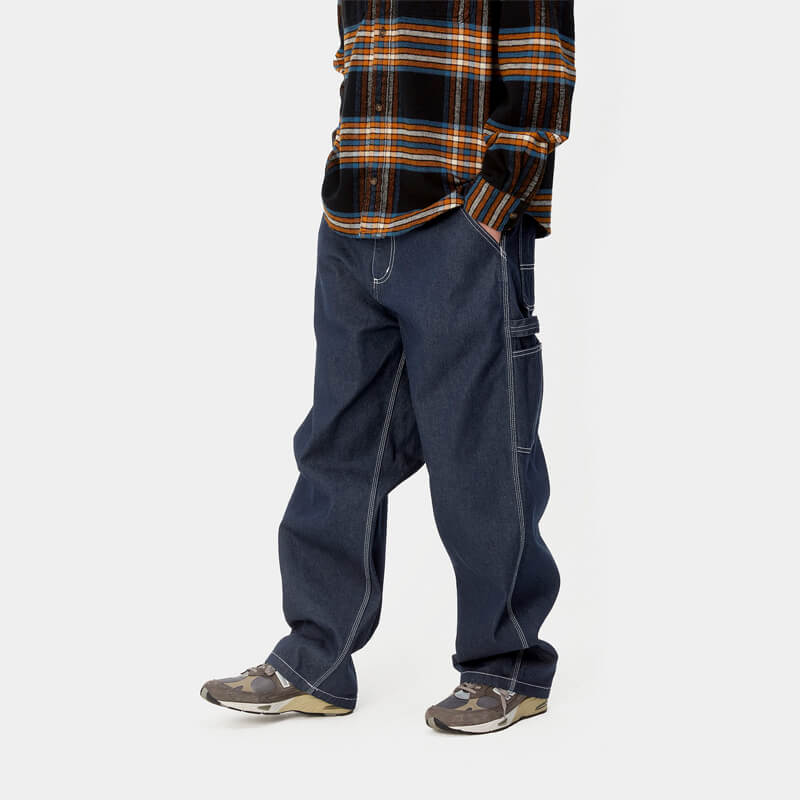 CARHARTT WIP OG Single Knee Pants - Blue | THEROOM