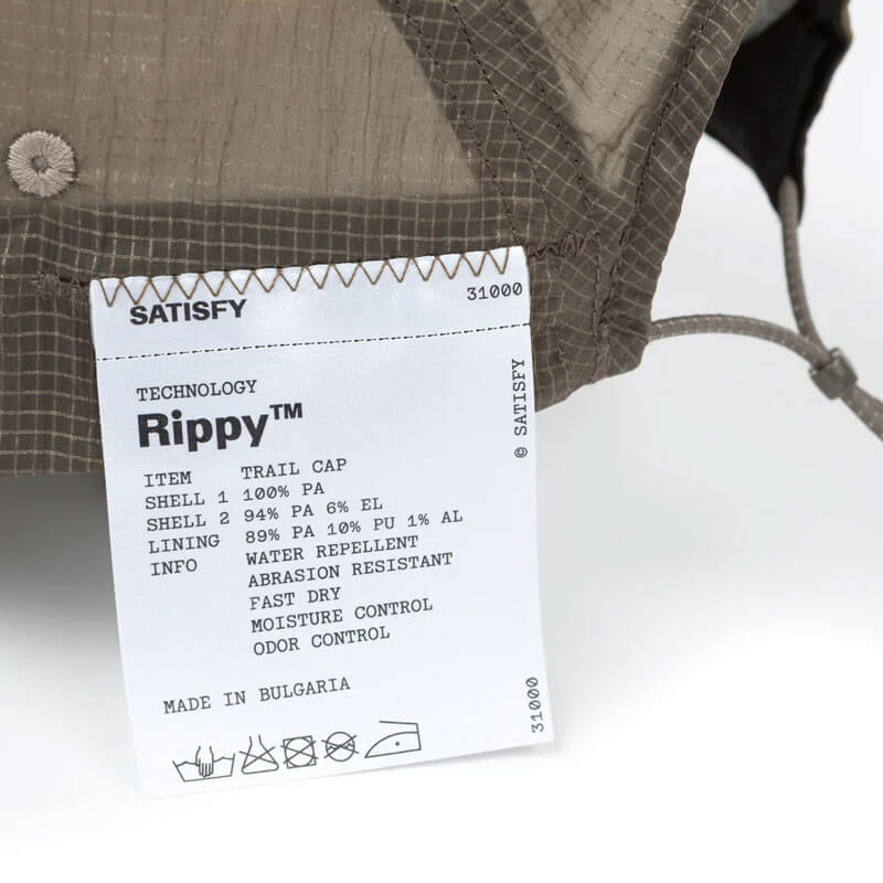 SATISFY® Rippy™ Trail Cap - Shiitake | THEROOM